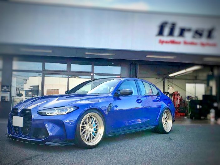 BMW M3 G80 Blue BC Forged MLE81 | Wheel Front