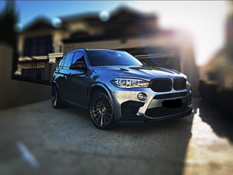 BMW X5M F85 Grey with Royal Gold BC Forged RZ815 Aftermarket Wheels ...
