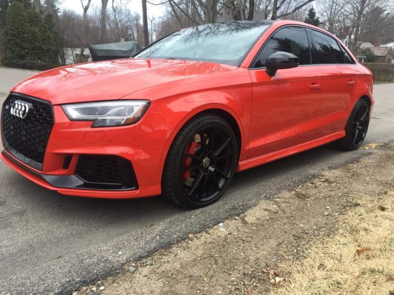 Audi RS3 8V Sedan Red HRE FF04 Wheel | Wheel Front