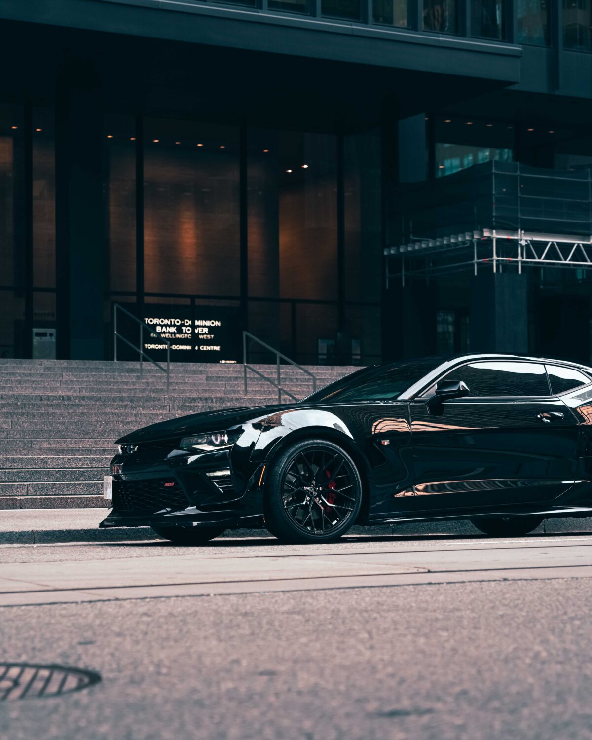 Chevrolet Camaro SS 6th Gen Black Forgelite FL4 | Wheel Front