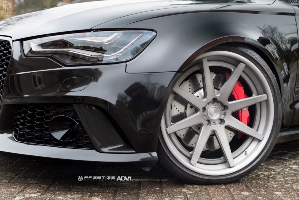 Audi RS6 C7 Black ADV.1 ADV08 TRACK SPEC STANDARD | Wheel Front