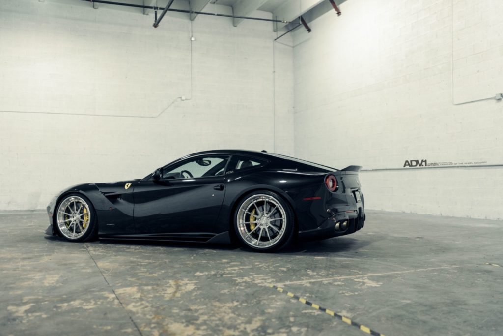 Ferrari F12 Black ADV.1 ADV10 TRACK SPEC CS | Wheel Front