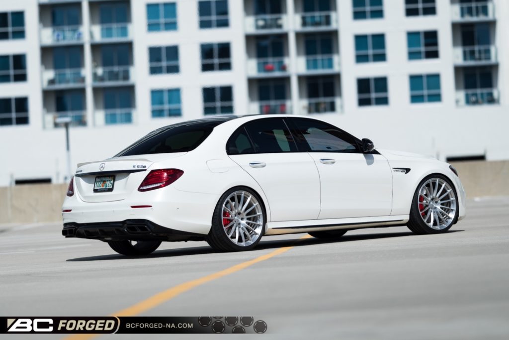 Mercedes-Benz E63 AMG W213 White BC Forged RZ15 | Wheel Front