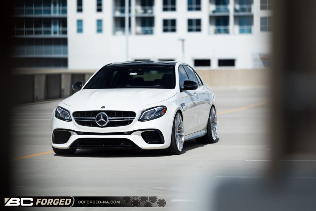 Mercedes-Benz E63 AMG W213 White BC Forged RZ15 | Wheel Front