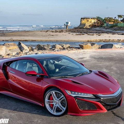 Honda NSX Burgundy HRE P207 | Wheel Front