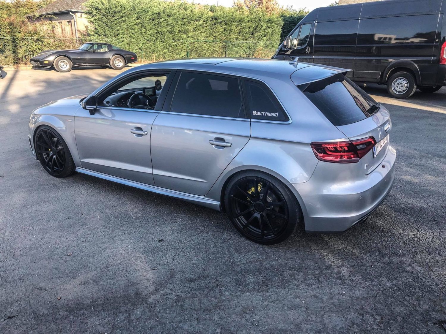 Audi A3 8V Silver Rotiform SPF | Wheel Front
