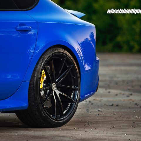 Audi RS7 C7 Blue HRE P104 | Wheel Front