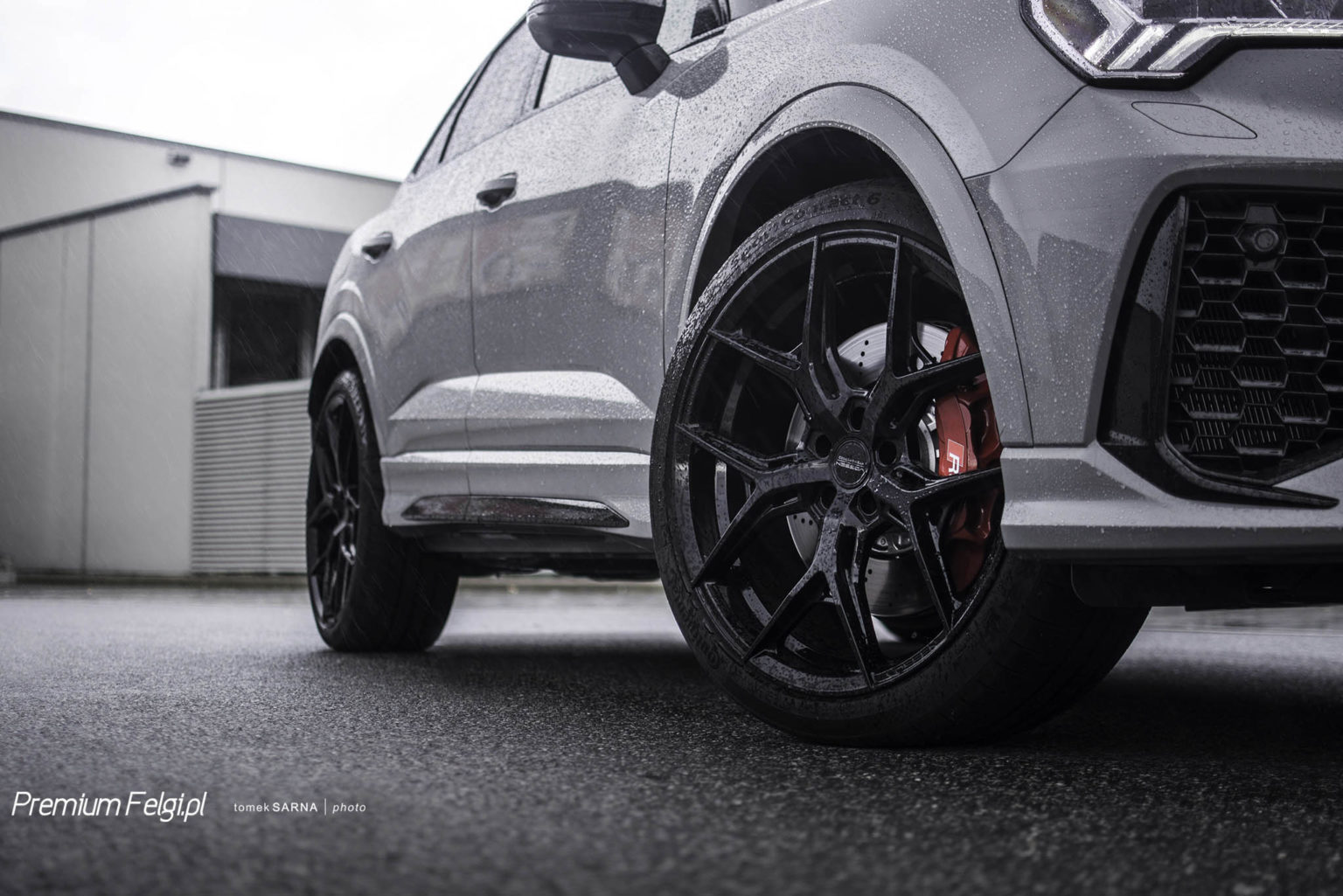 Audi RSQ3 Nardo Grey Vossen HF-5 | Wheel Front