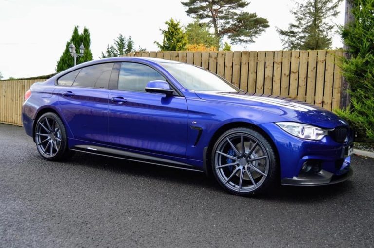BMW 4 series 435i X-Drive Gran Coupe F36 Blue with Ispiri FFR1 ...