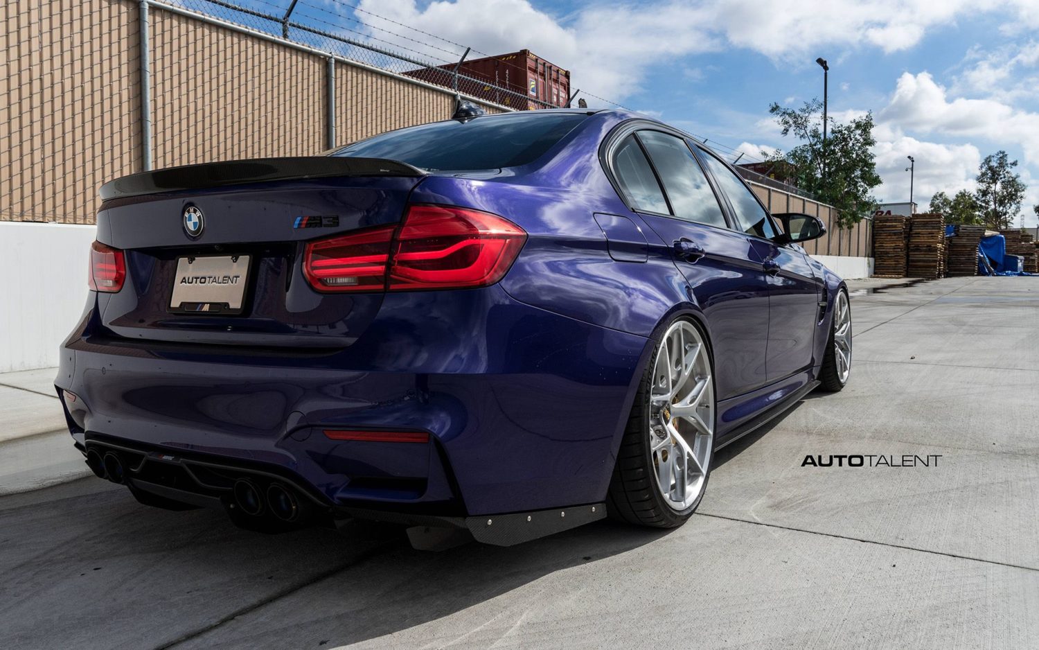 BMW M3 F80 Blue BBS FI-R | Wheel Front