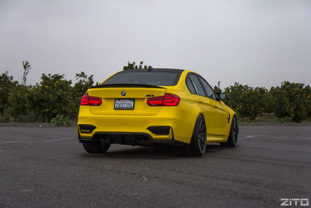 BMW M3 F80 Yellow Zito ZF03 Wheel | Wheel Front