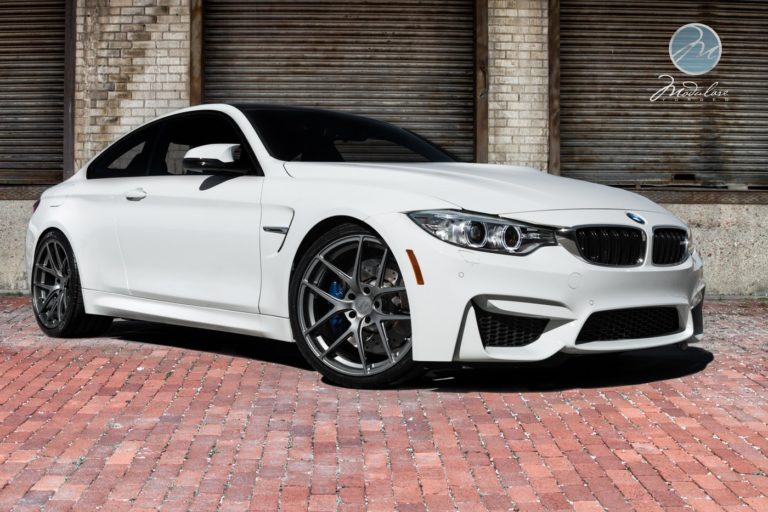 BMW M4 F82/F83 White Modulare B18 Evo | Wheel Front