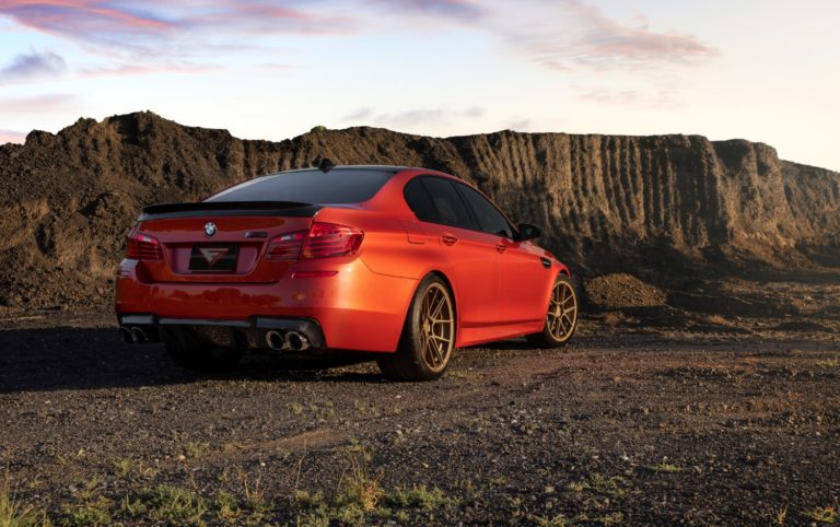 BMW M5 F10 Red Ferrada F8-FR8 | Wheel Front