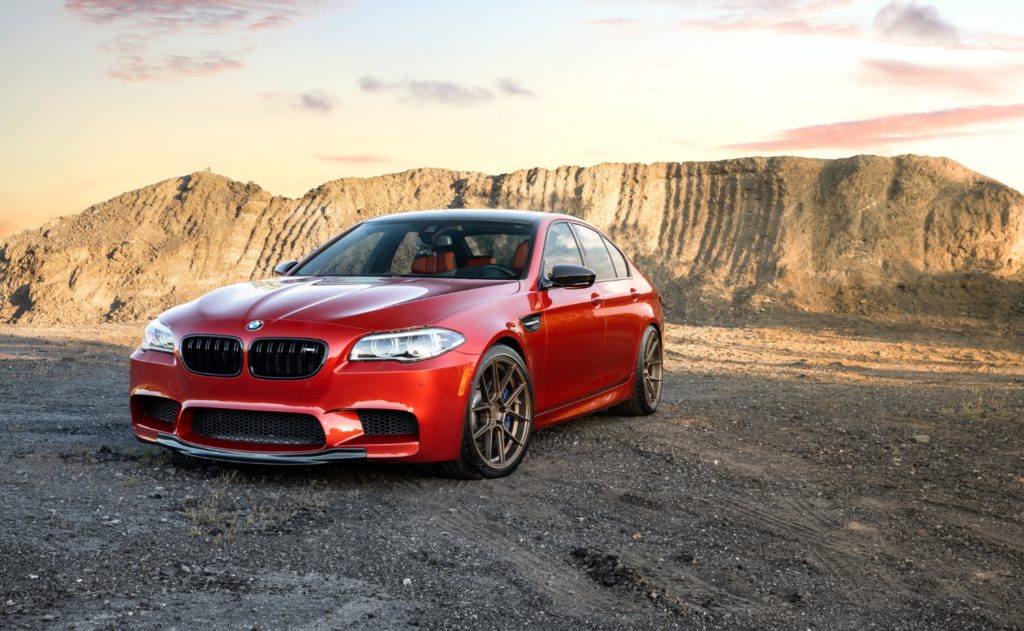 BMW M5 F10 Red Ferrada F8-FR8 | Wheel Front