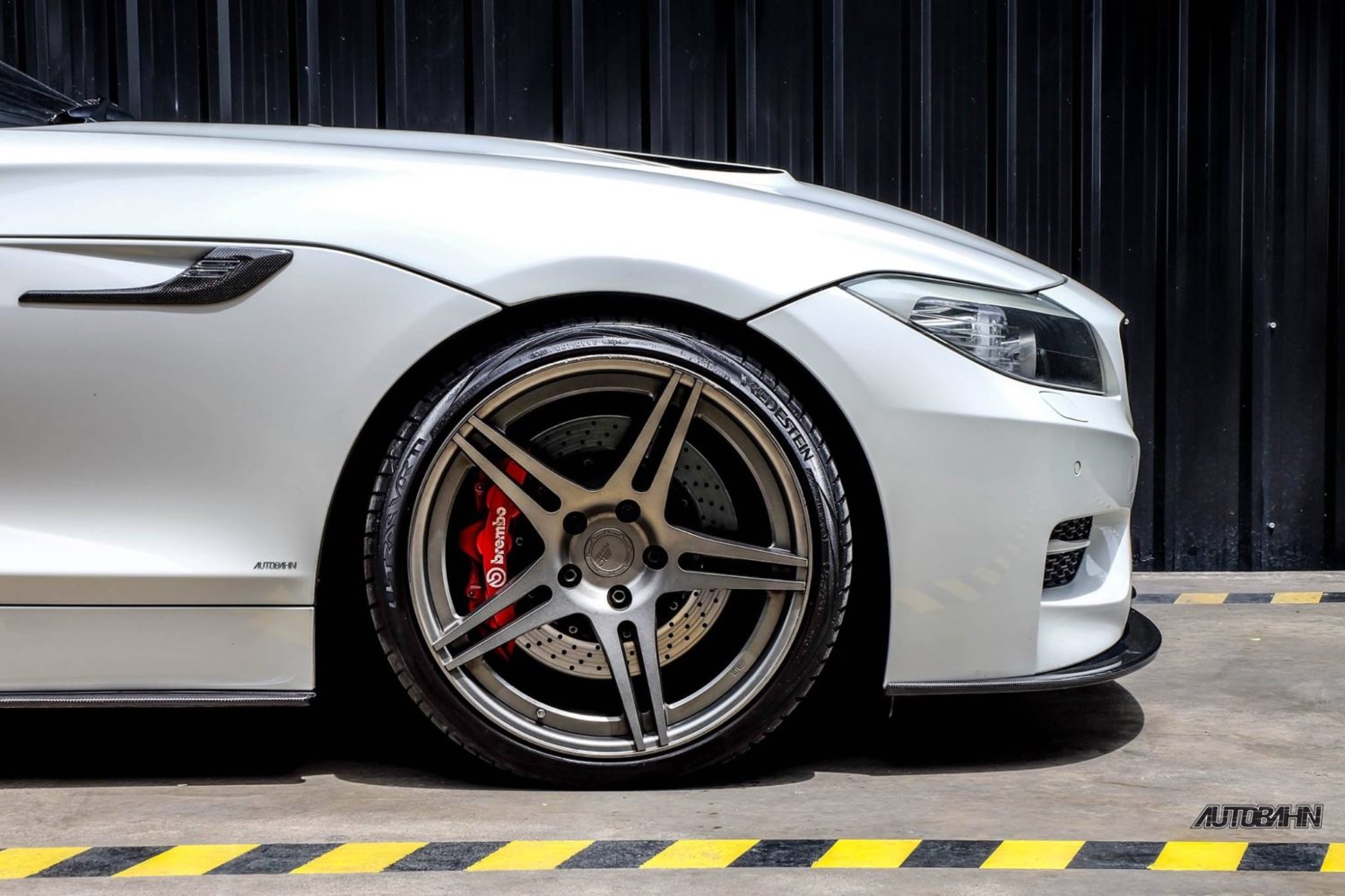 BMW Z4 E89 White BC Forged HB09 | Wheel Front