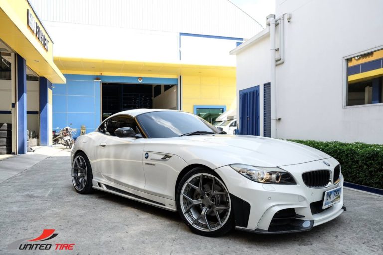 BMW Z4 E89 White BC Forged HT02S | Wheel Front