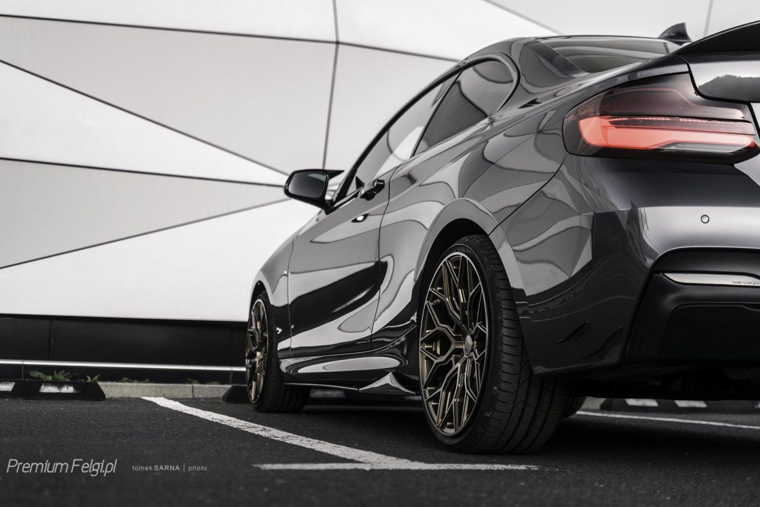 BMW M240i F22 Grey with Bronze Vossen HF-2 | Wheel Front