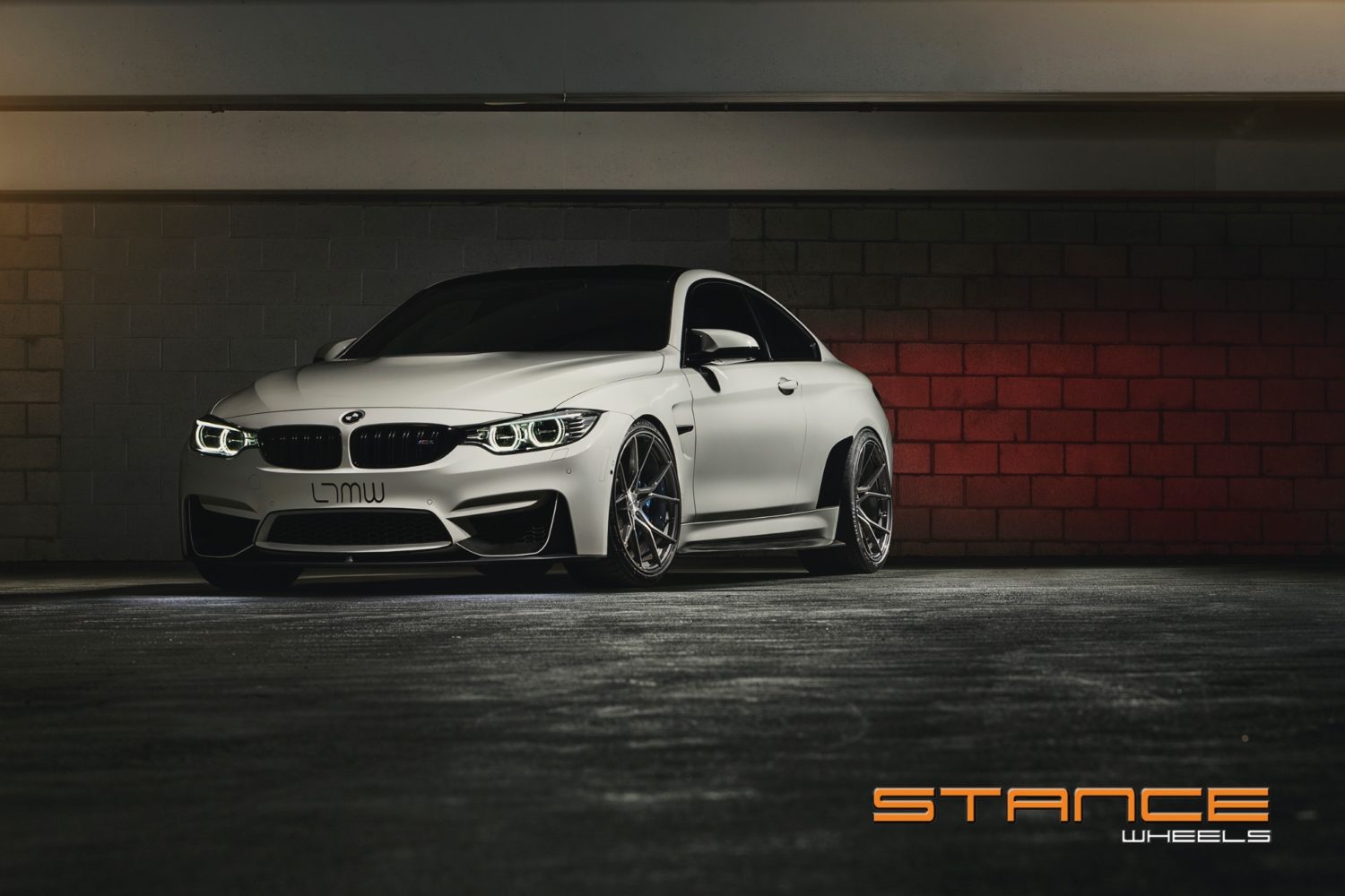BMW M4 F82/F83 White Stance SF07 | Wheel Front