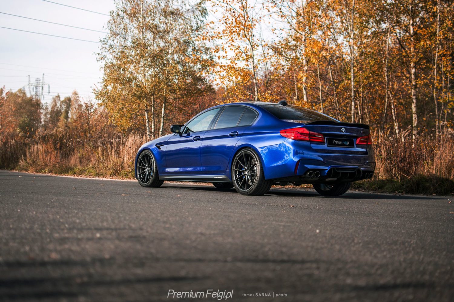 BMW M5 F90 Blue Vorsteiner V-FF 109 | Wheel Front