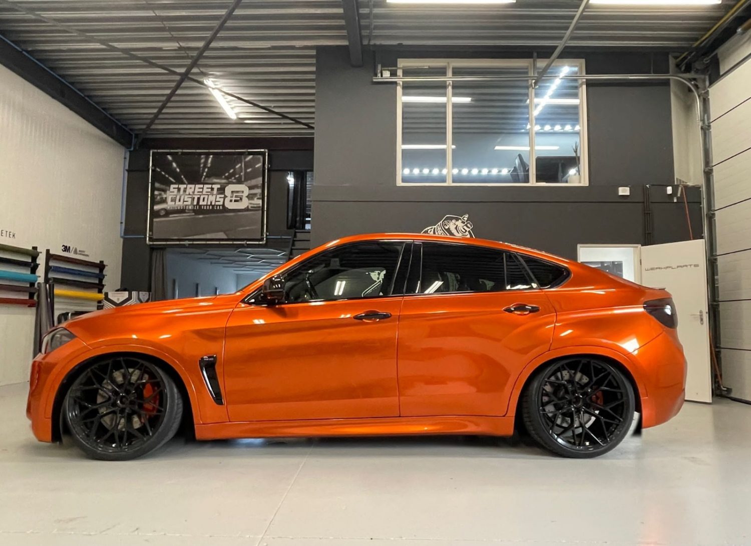 BMW X6 F16 Orange Korbach Forged PS3 | Wheel Front