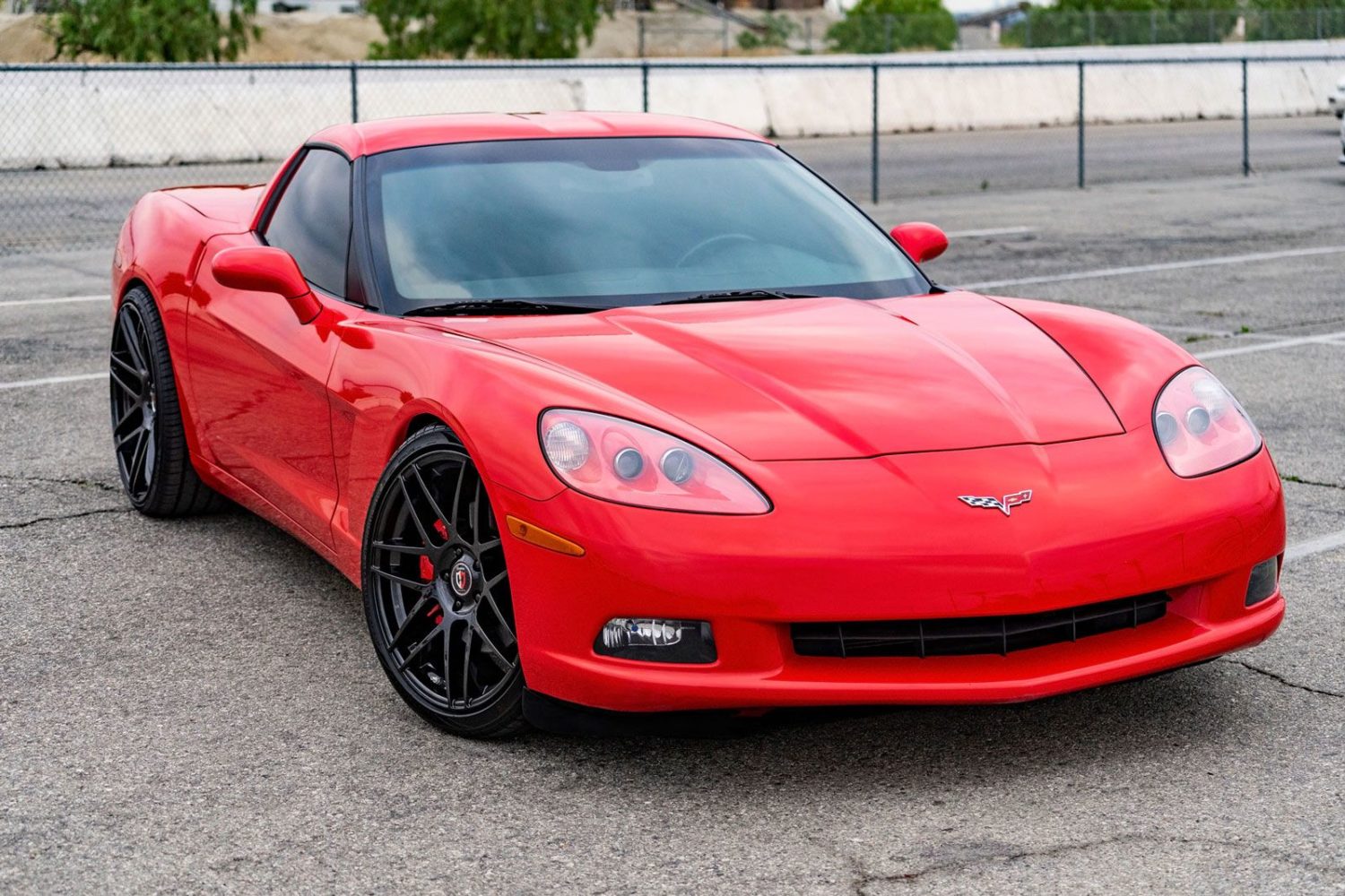 Chevrolet Corvette C6 Red Curva C300 | Wheel Front