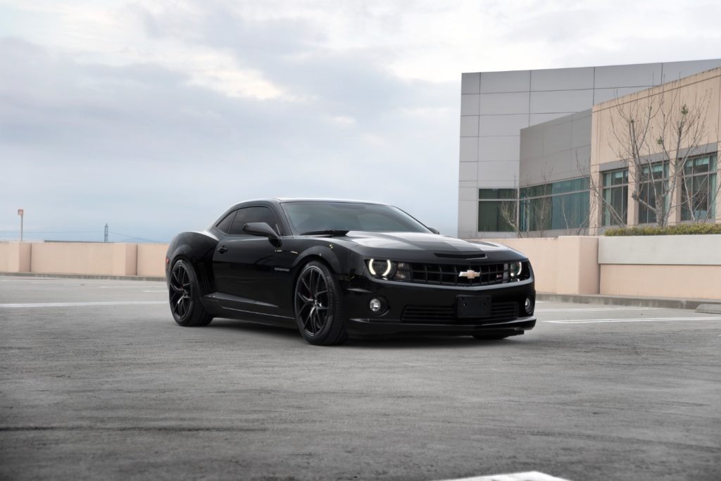 Chevrolet Camaro 5th Gen Black Zito ZS05 | Wheel Front