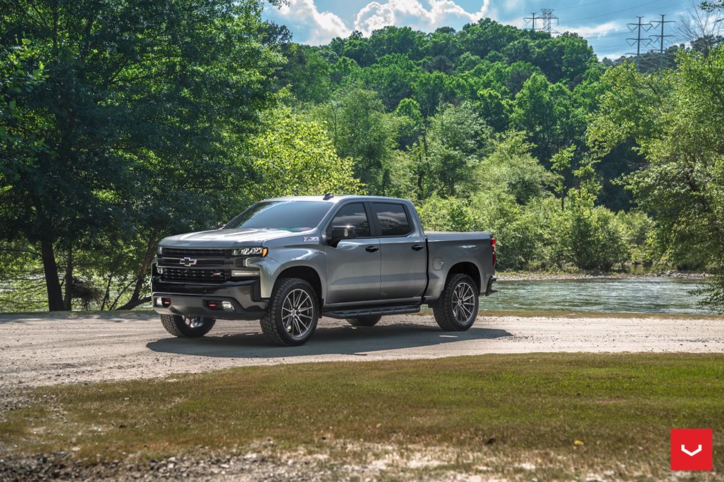 Chevrolet Silverado Trail Boss Grey Vossen HF6 1 Wheel Front Chevrolet Silverado Trail Boss Grey Vossen HF6 1 Wheel Front