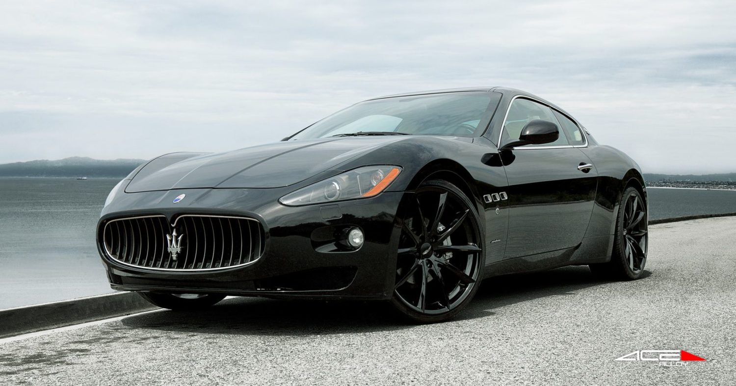 Maserati Gran Turismo Black Ace Alloy CONVEX | Wheel Front