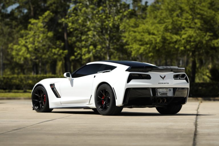 Chevrolet Corvette C7 Z06 White BC Forged RZ05 | Wheel Front