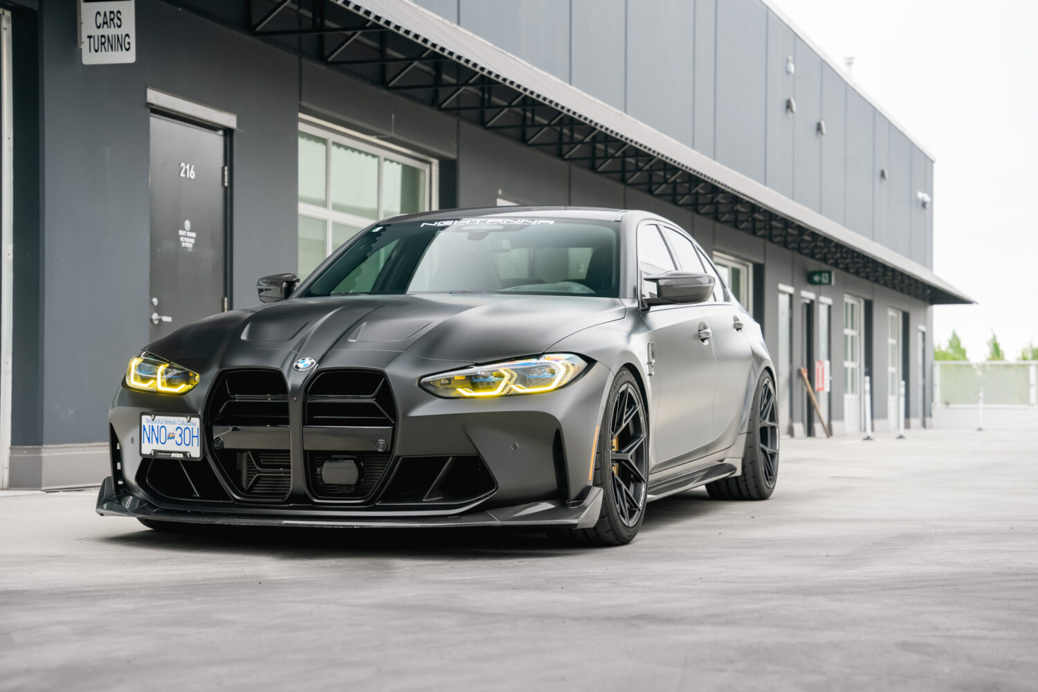 BMW M3 G80 Black Forgelite FL1 | Wheel Front