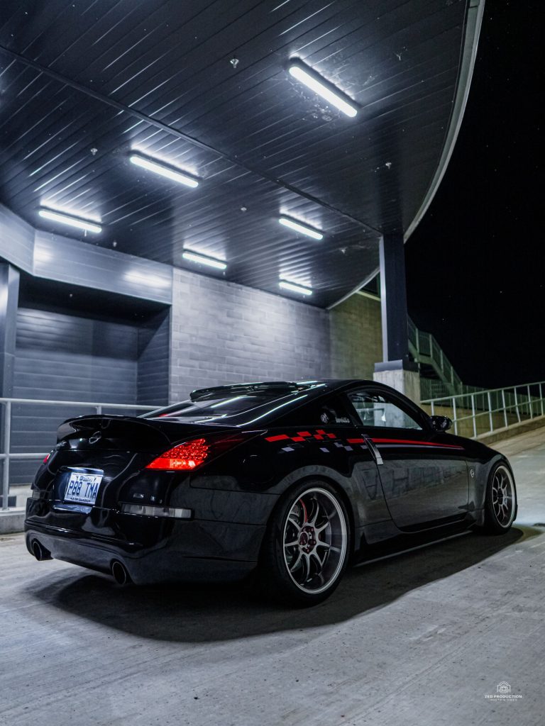 Nissan 350Z Black Work D9R | Wheel Front