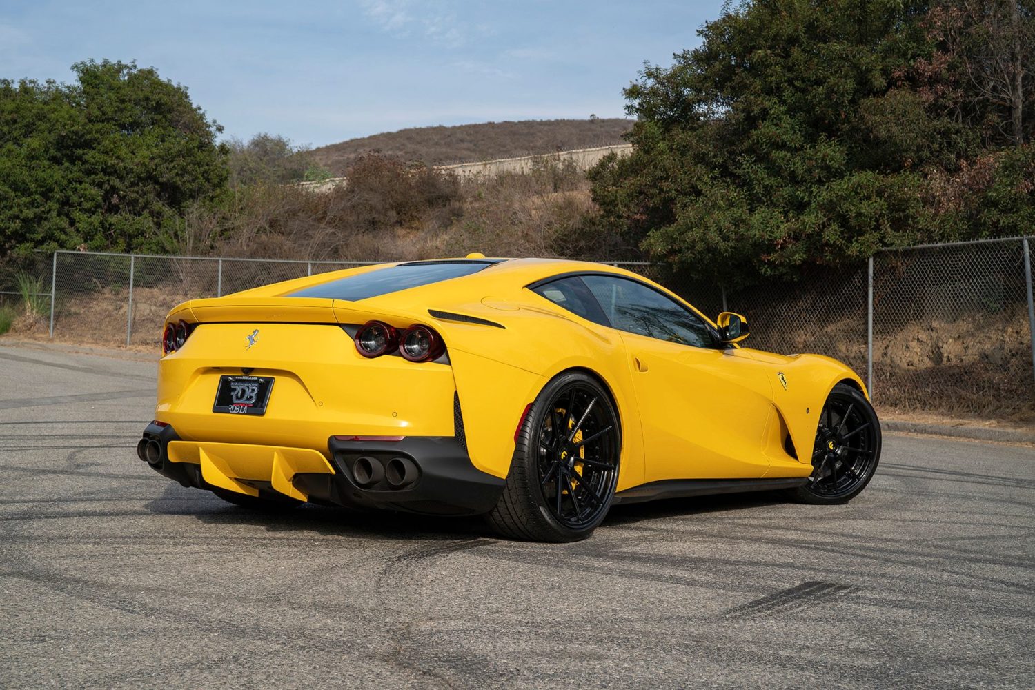 Ferrari 812 Superfast Yellow Forgiato TEC 2.4 | Wheel Front