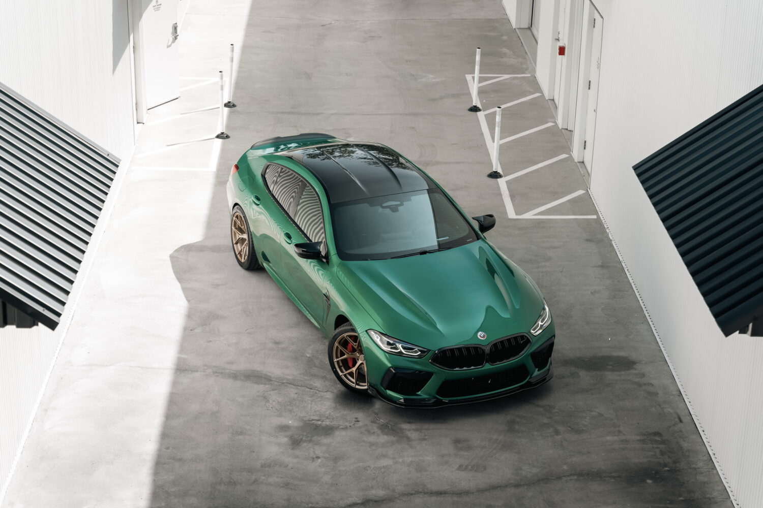 BMW M8 F9X Green Forgelite FL1 | Wheel Front