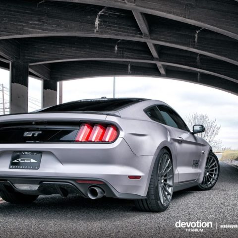 Ford Mustang 5.0 S550 Grey Ace Alloy DEVOTION | Wheel Front