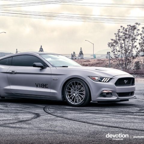 Ford Mustang 5.0 S550 Grey Ace Alloy DEVOTION | Wheel Front