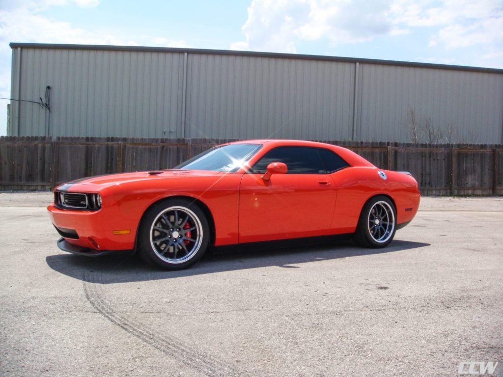 Dodge Challenger Orange CCW SP100 | Wheel Front