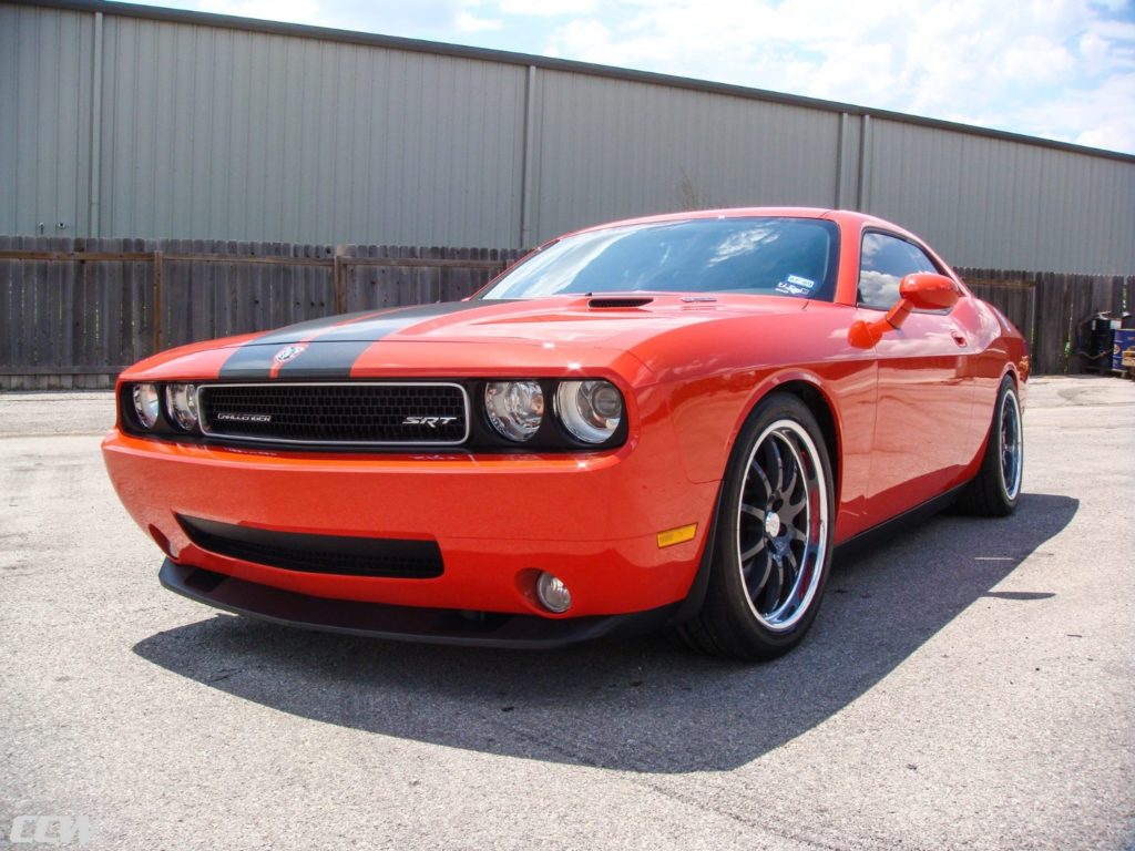 Dodge Challenger Orange CCW SP100 | Wheel Front