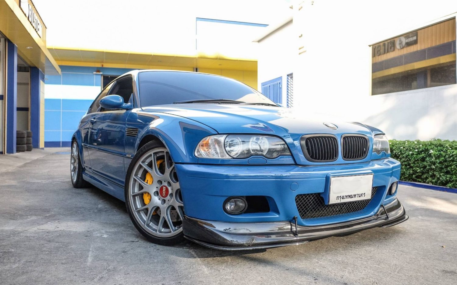 BMW M3 E46 Blue BBS CH-R | Wheel Front