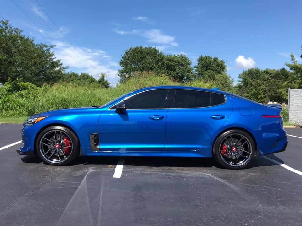 Kia Stinger GT Blue Variant Krypton