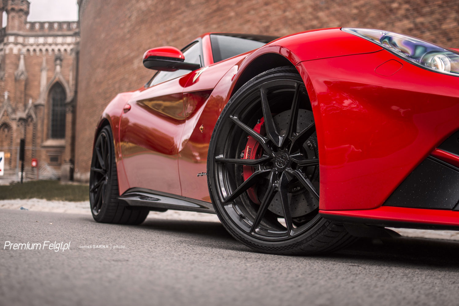 Ferrari F12 Berlinetta Red ANRKY AN12 | Wheel Front