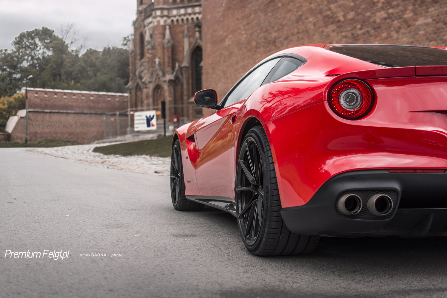 Ferrari F12 Berlinetta Red ANRKY AN12 | Wheel Front