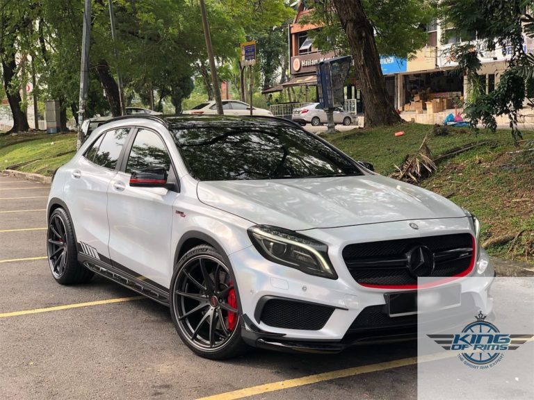 Mercedes-Benz GLA45 AMG White Rays Volk G25 Limited Edition | Wheel Front