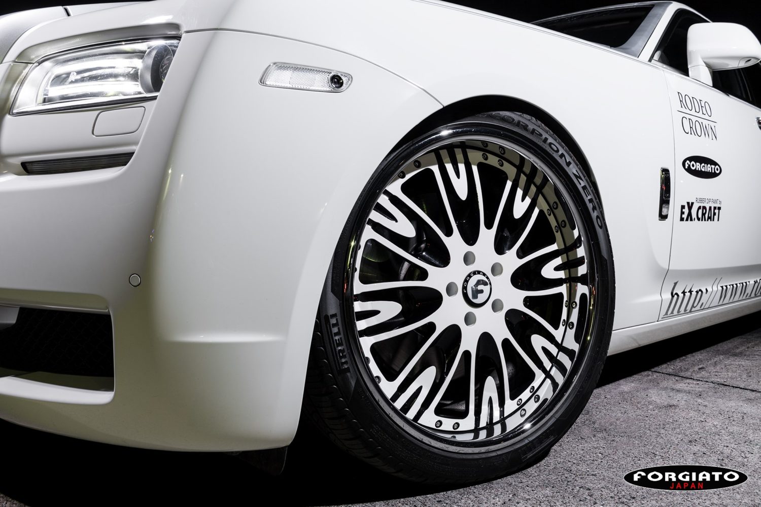 Rolls-Royce Ghost White Forgiato Ovale | Wheel Front