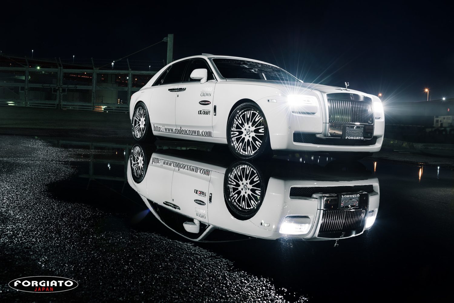 Rolls-Royce Ghost White Forgiato Ovale | Wheel Front