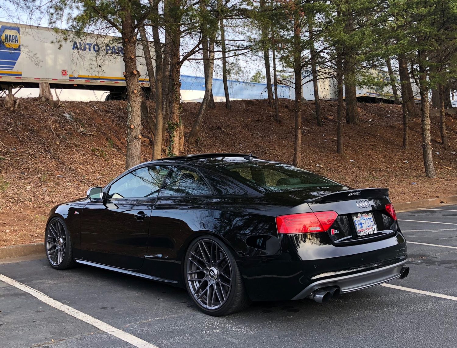 Audi S5 B8 Black Rotiform RSE Wheel Wheel Front Audi S5 B8 Black Rotiform RSE Wheel Wheel Front