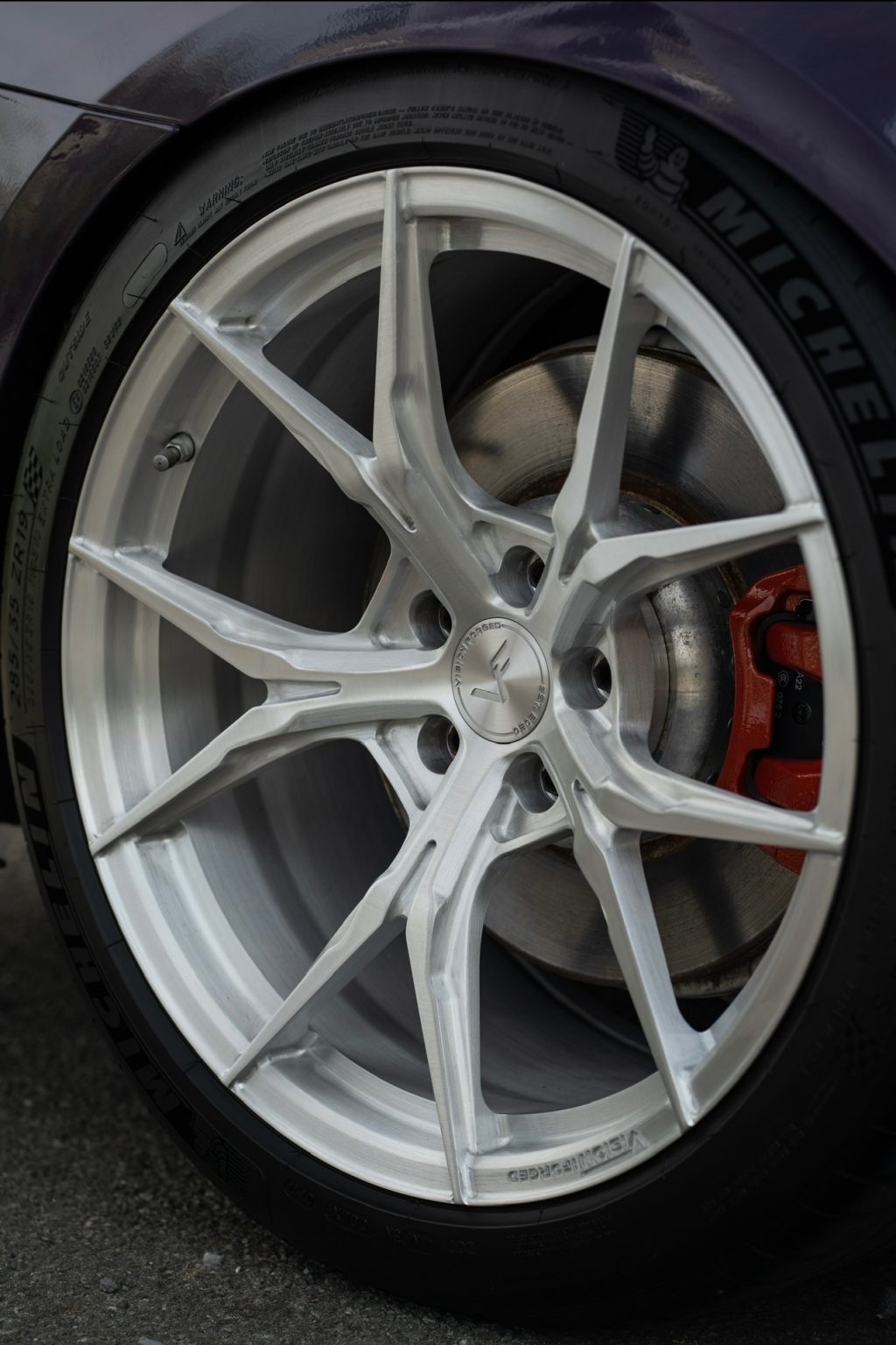 BMW 5 Series G30 Purple Vision Forged VF008 | Wheel Front