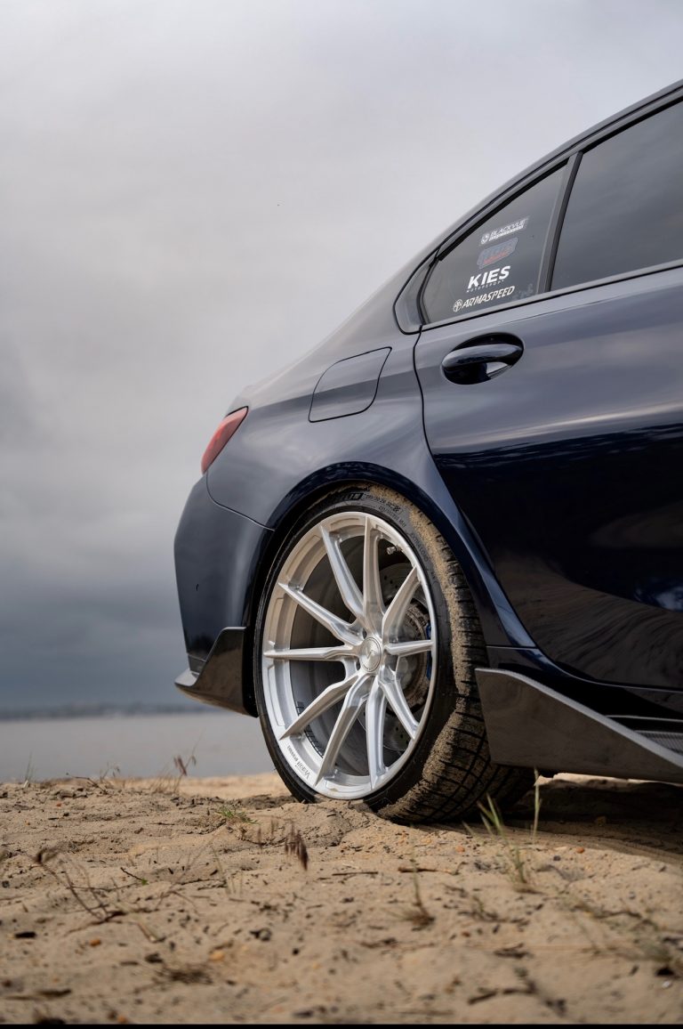 BMW M3 G80 Blue Vision Forged VF007 | Wheel Front