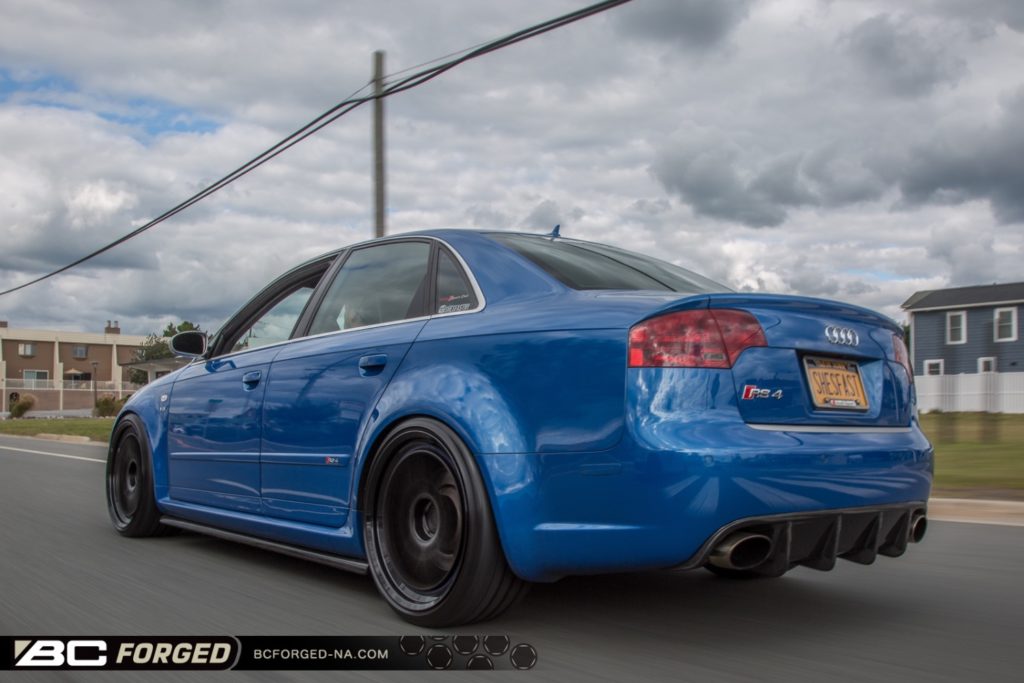 Audi RS4 B7 Blue BC Forged LE72 | Wheel Front