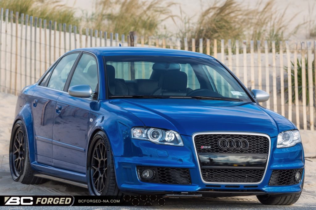 Audi RS4 B7 Blue BC Forged LE72 | Wheel Front