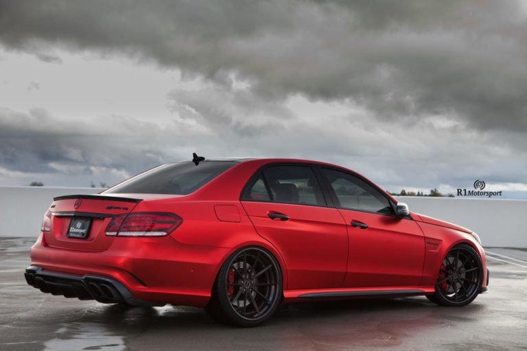 Mercedes-Benz E63 AMG W213 Red Brixton Forged WR3 | Wheel Front